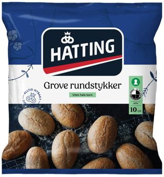 Grove rundstykker | Hatting