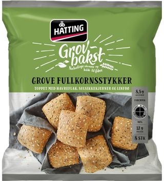 Grove fullkornsstykker | Hatting